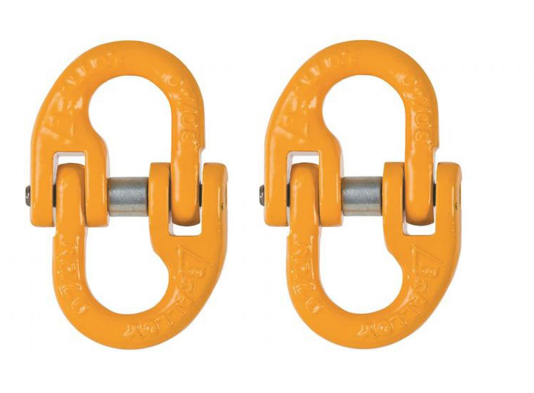 2 X ARK 13MM HAMMERLOCK SHACKLE CHAIN CONNECTING LINK 5.3 TONNE RATED ...