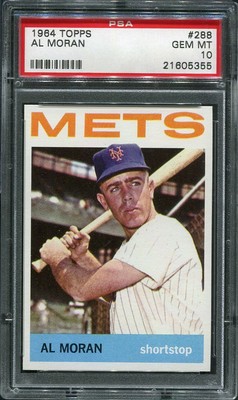 1964 Topps 288 Al Moran Mets PSA 10 21605355 | eBay