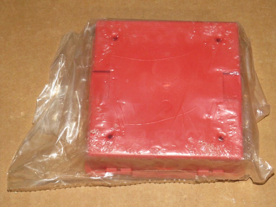 NEW COOPER WHEELOCK WPSBB-R RED WEATHERPROOF BACK BOX 109751 | eBay