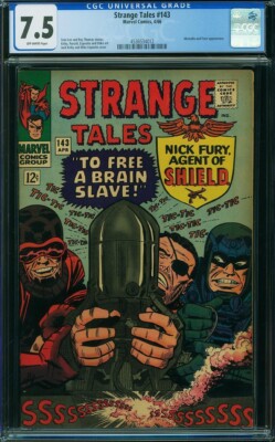 STRANGE TALES #143 High Grade! CGC 7.5 4536534012 | eBay