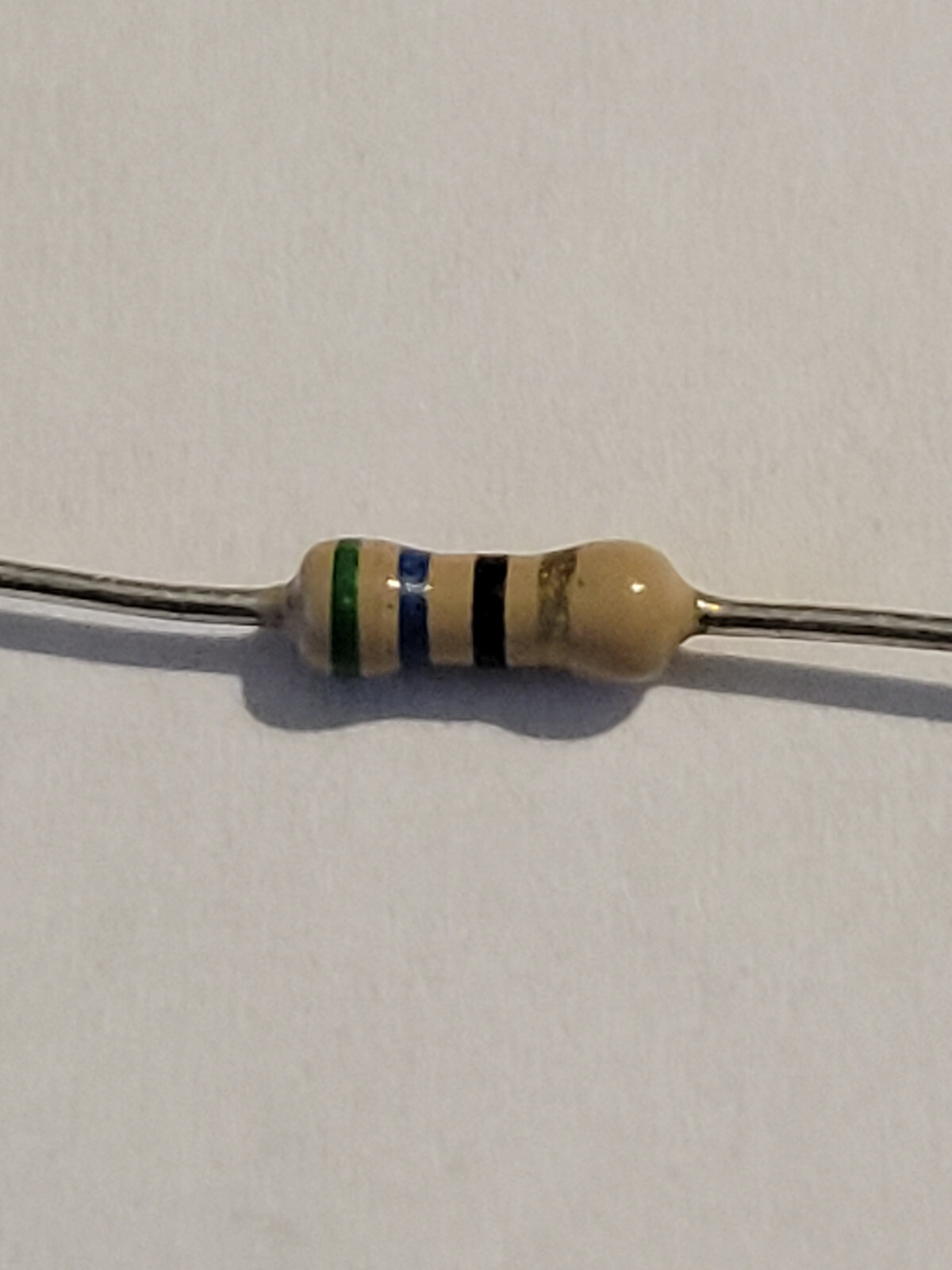 56 Ohm Resistors, 1/4 W, 5% (Pack of 25) Bands are Green-Blue-Black ...