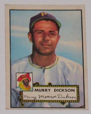 1952 Topps Baseball Murry Dickson Card #266 | eBay