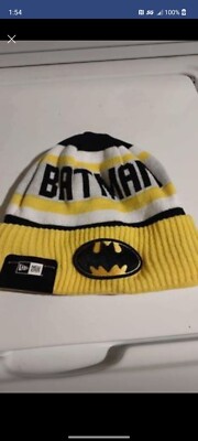 New Hat Cap Knit DC Batman With Tags | eBay
