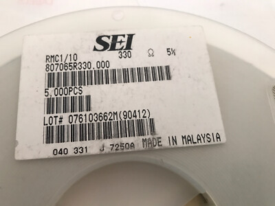 Resistor 330 Ohms Smd 805 5% (4900 Pcs)SEI | eBay