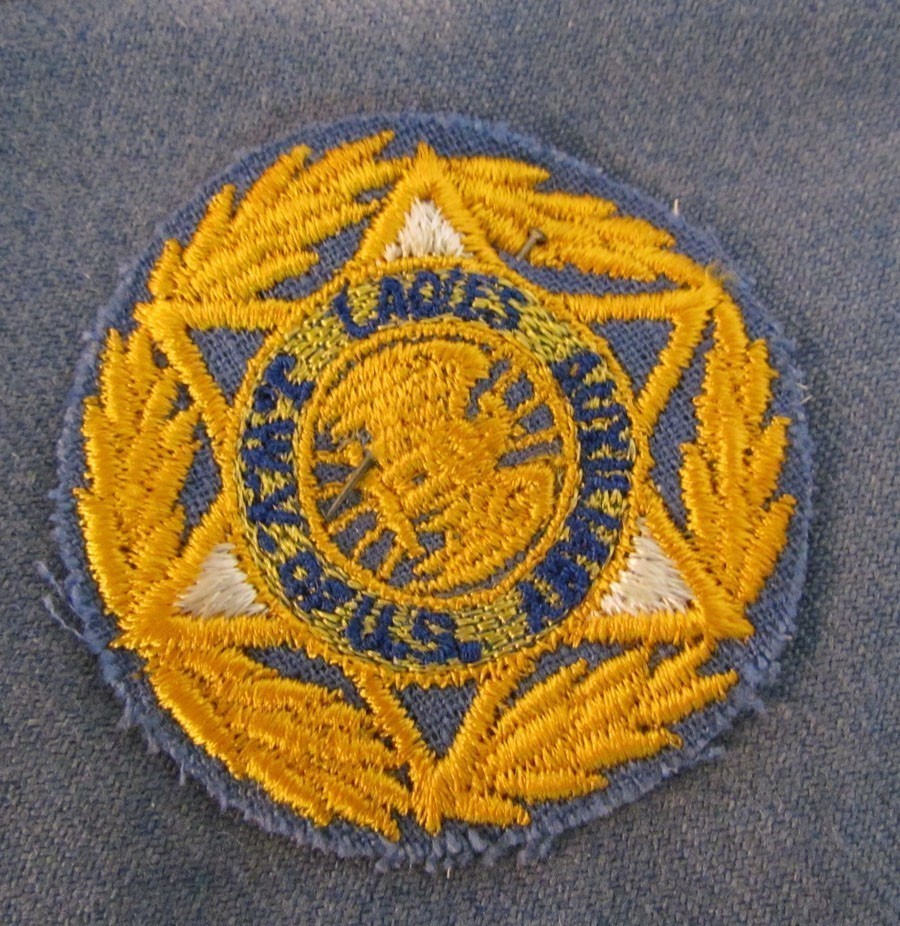 JEWISH WAR VETERANS GARRISON CAP HAT PAIR 1954 LADIES AUXILIARY J.W.V ...