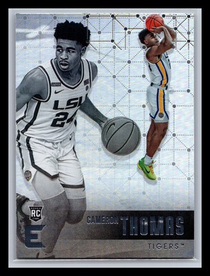 Cameron Thomas LSU Tigers 2021 Panini Chronicles Draft Picks #115 | eBay