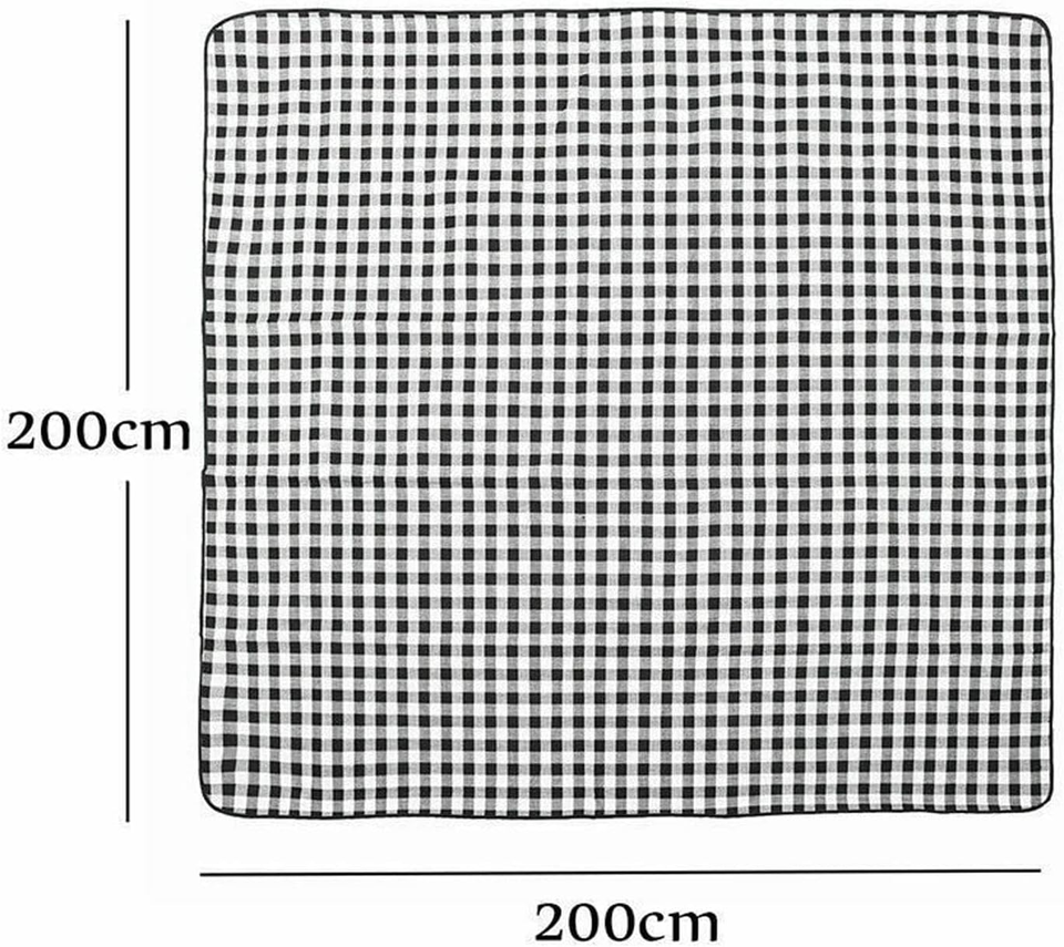 Large Picnic Blanket Premium Waterproof Mat Sandproof Outdoor 200X200Cm ...