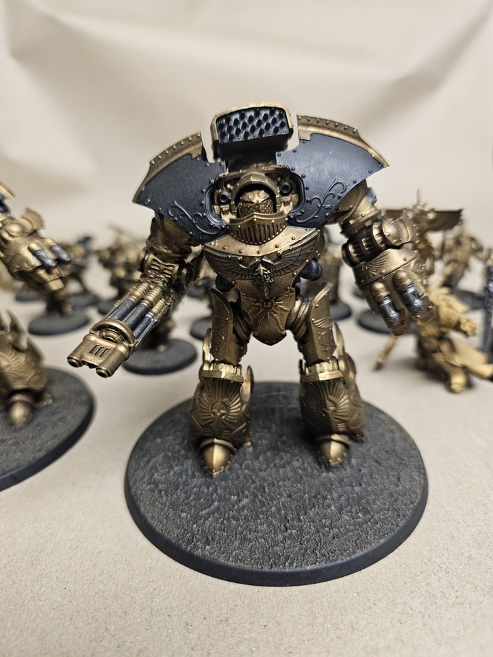 Warhammer 40k Adeptus Custodes Army Painted Custodian Guard, | eBay UK