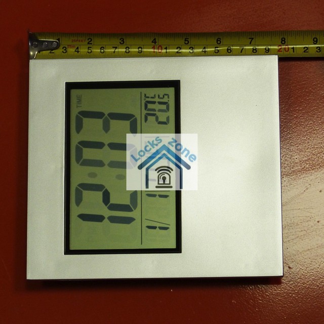 Kenko Digital LCD Standard Alarm Clock - Silver for sale online | eBay