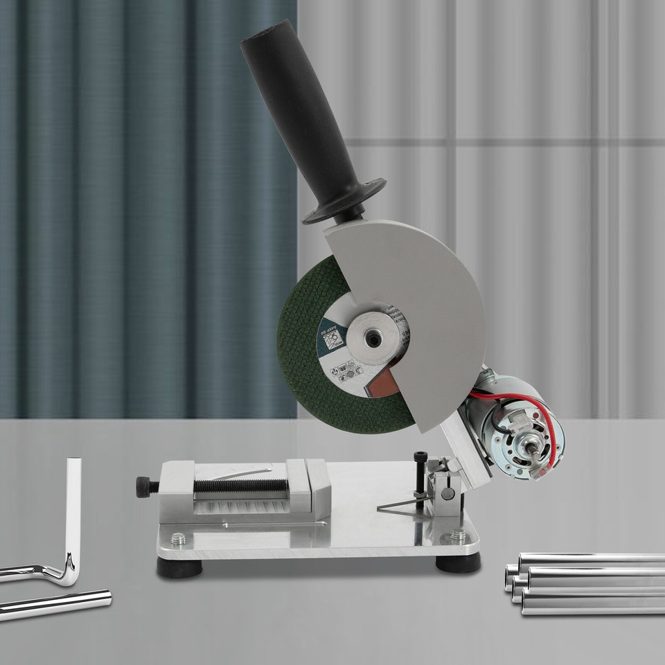 Mini Table Saw,4" 0-45° Miter Saw,Portable Small Hobby Chop Saw Cutting ...