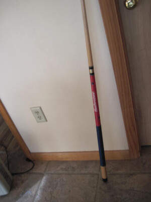 Budweiser Billards Cue Pool Stick Blue & Red Anheuser Bush Beer 58" | eBay