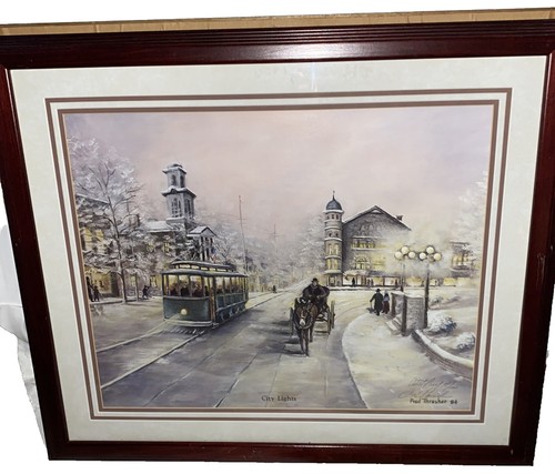 City Lights By Fred Thrasher Signed “Artist Proof” | eBay