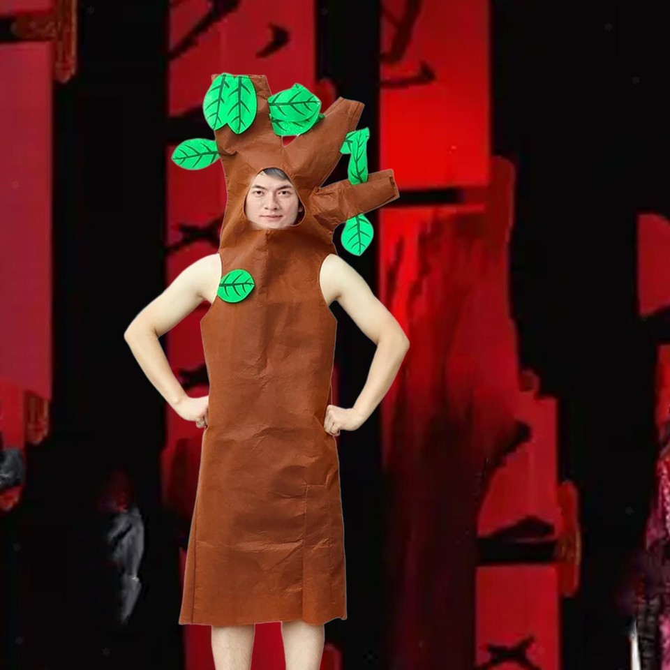 Tree Costume Adult Festival Stage Performances Role Play Novelty ...