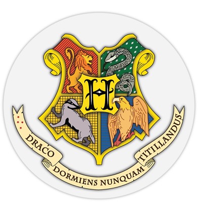 Harry Potter Shield Hogwarts Vinyl Decal Sticker *SIZES* Wall Bumper | eBay