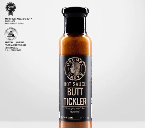 Grumpy Gary's The Butt Tickler Hot Sauce (11/10 burn) | eBay