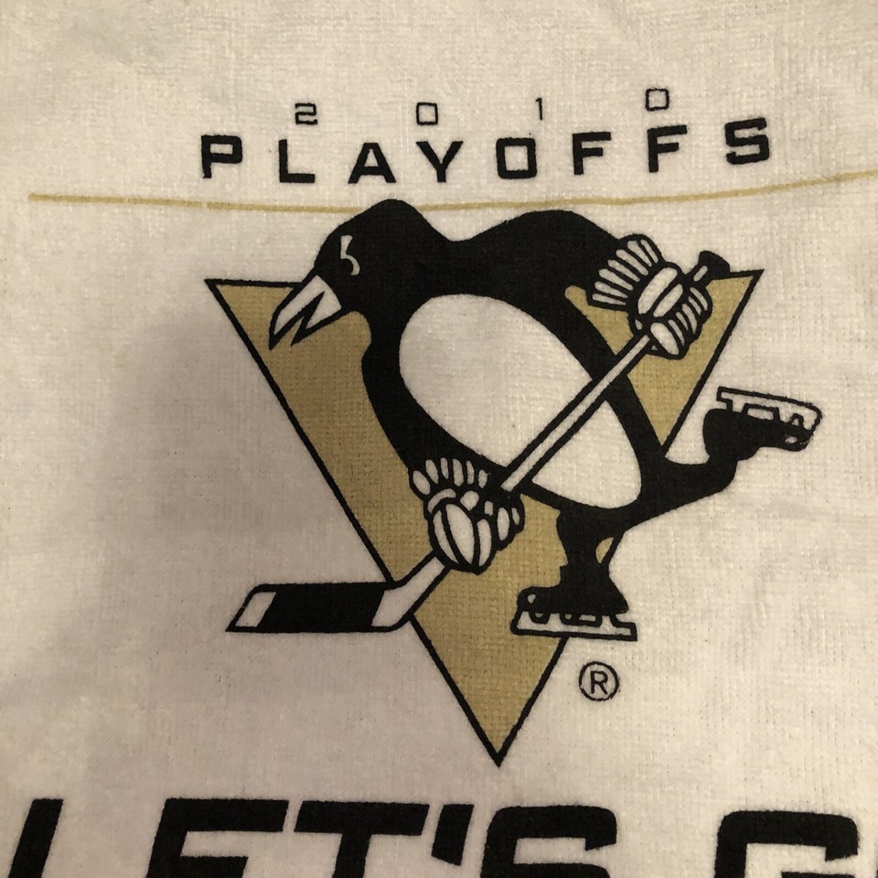 Pittsburgh Penguins Rally Towel NHL “let’s Go Pens” Hockey 2010 ...