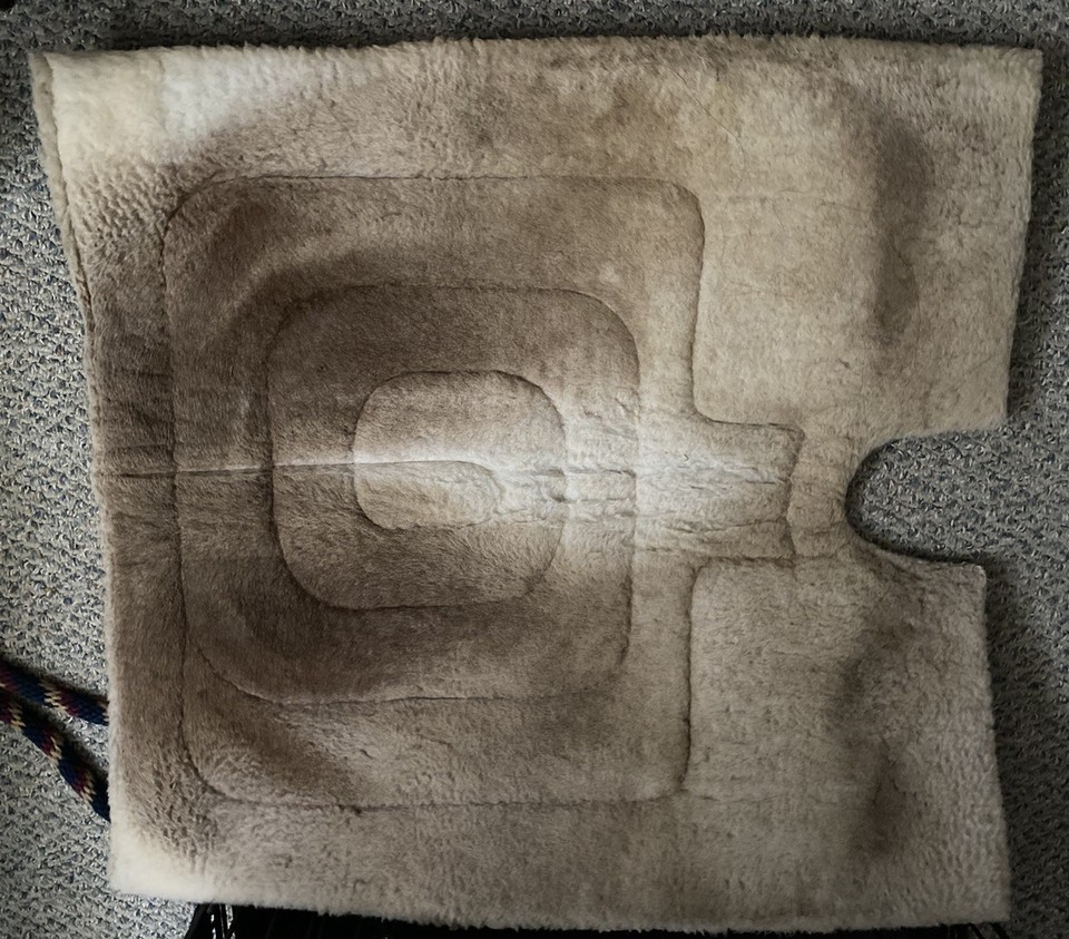 Mustang Navajo Cutback Built-up Western Saddle Pad with Matching Weaver ...