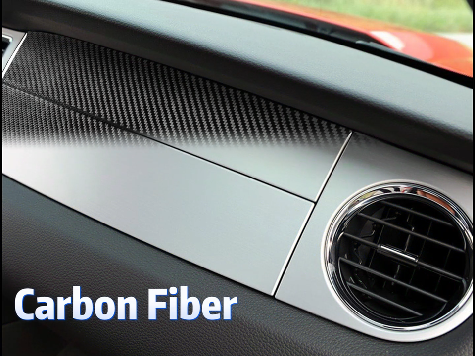 46Pcs Real Carbon Fiber Interior Dash Cover Kit Trim For Ford Explorer ...