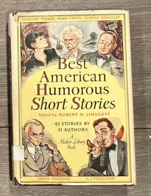 Best American Humorous Short Stories Modern Library book hardcover 1945 ...