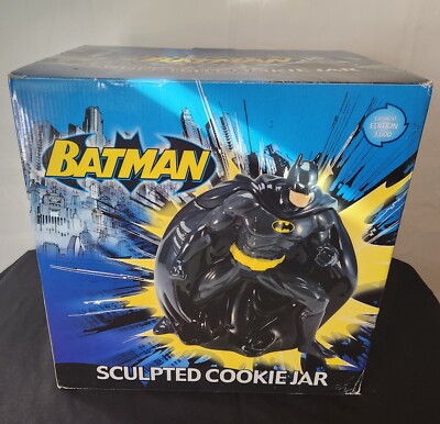 🚨🔥BBT Big Bang Theory DC Comics Batman Cookie Jar Rare #991 TV First ...