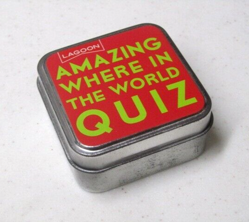'Amazing Where In The World Quiz' Lagoon Group 2012 - Tabletop Trivia ...