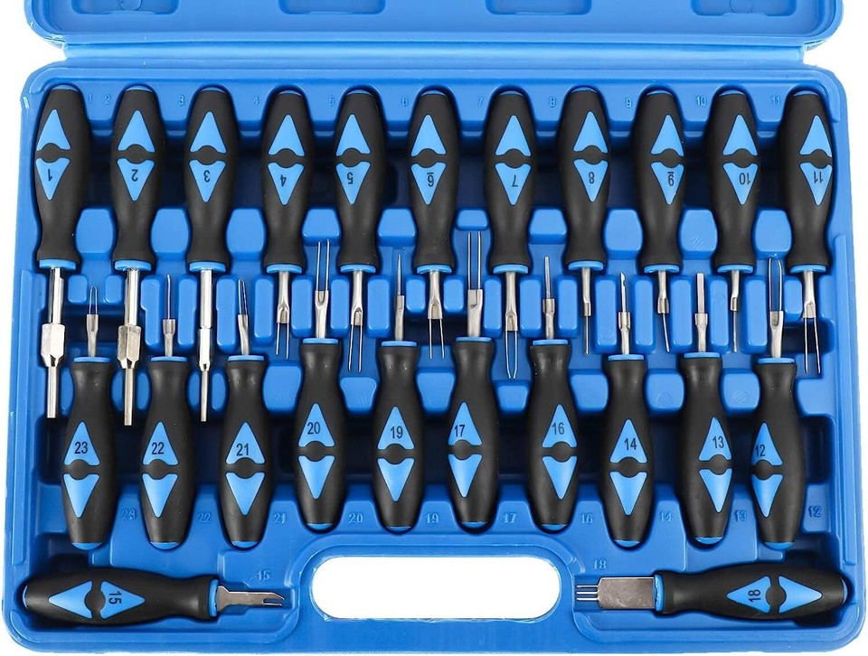 23pcs Universal Terminal Release Tool Set Electrical Connector Removal ...