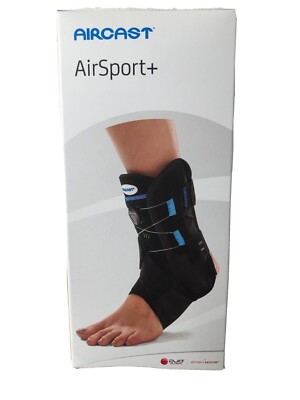 Aircast AirSport plus Ankle Brace Medium Right Brand New. | eBay