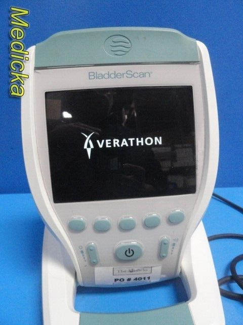 Verathon 0570-0190 BVI9400 Bladder Scanner W/ E570-0351 Probe & Battery ...