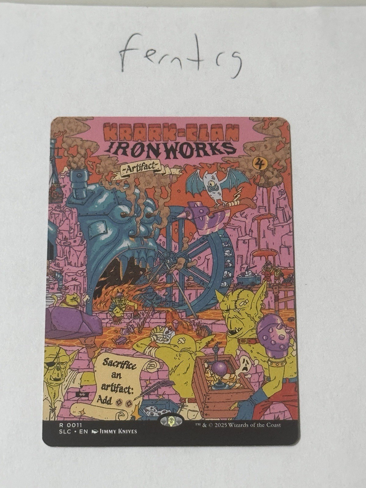 Magic the Gathering Krark-Clan Ironworks Rare Secret Lair NM Ships Same ...