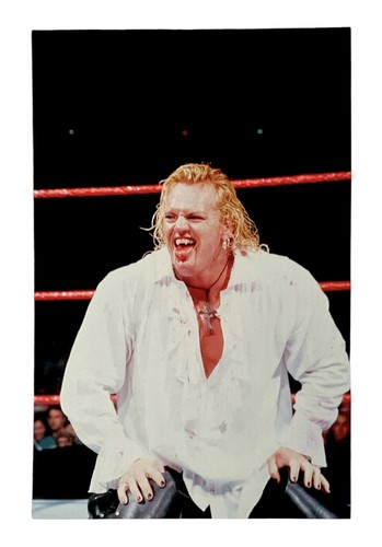 WWE GANGREL THE BROOD WRESTLEMANIA LIVE 4X6 WRESTLING PHOTOCARD #47 | eBay