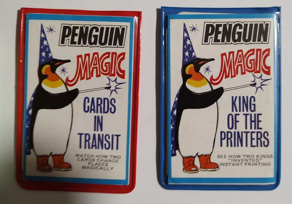 Paul Daniels TV Magic Card Trick Sets & Penguin Magic, card decks ...