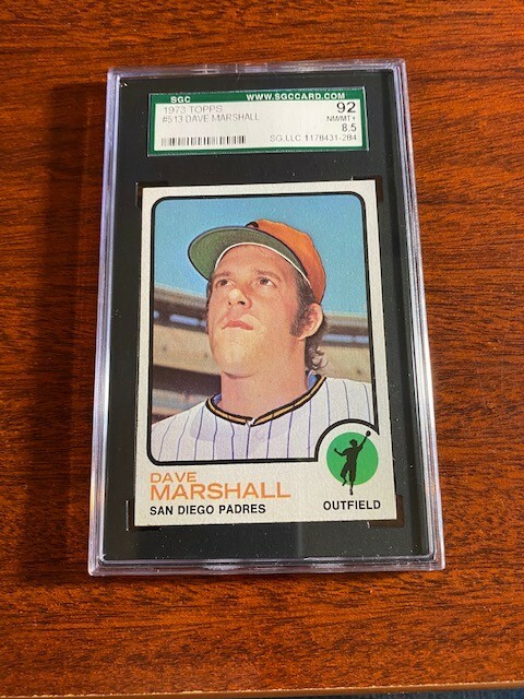 1973 Topps - No Gaps in Right Border #513 Dave Marshall for sale online ...