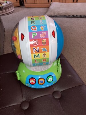Leap Frog 2017 Toddler Toy Spin & Sing Alphabet Zoo Discovery Ball ABC ...