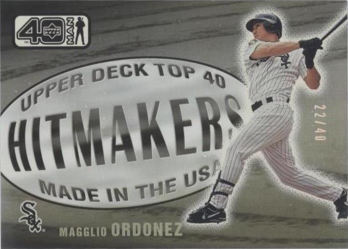 2002 Upper Deck 40 Man - UD Top 40 Hitmakers Magglio Ordonez #1085 ...