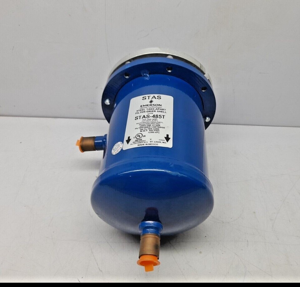 Emerson STAS-485T Steel Take Apart Filter Drier Shell STAS 048 5 T 5/8 ...