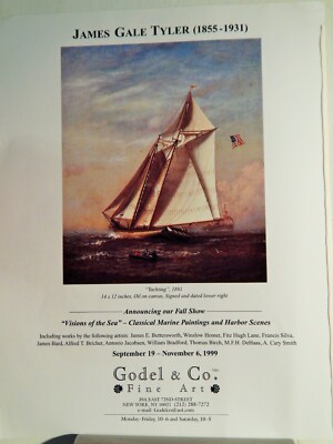 JAMES GALE TYLER ART PIECE VTG ORIG 1999 ADVERTISEMENT | eBay Australia