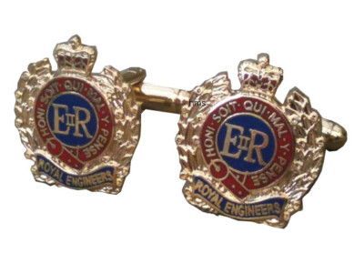 Royal Corps of Engineers Military Cufflinks | eBay UK