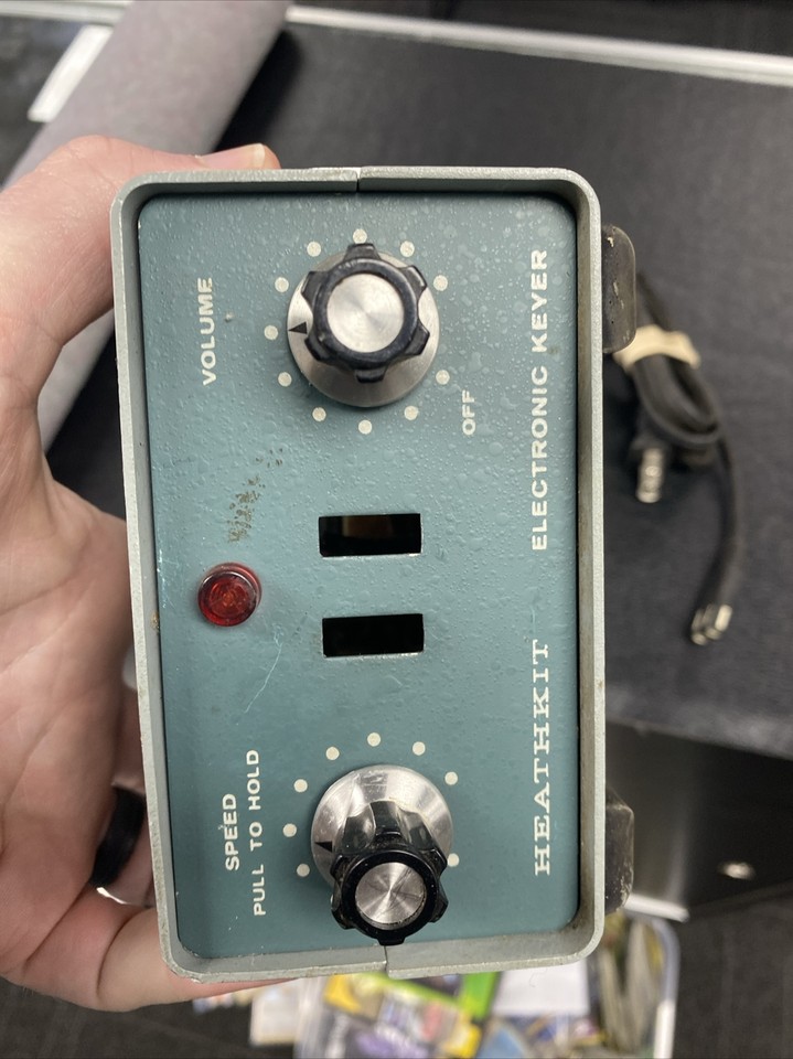 Heathkit HD-1410 Electronic Keyer With A/C Power Cord No Paddles | eBay