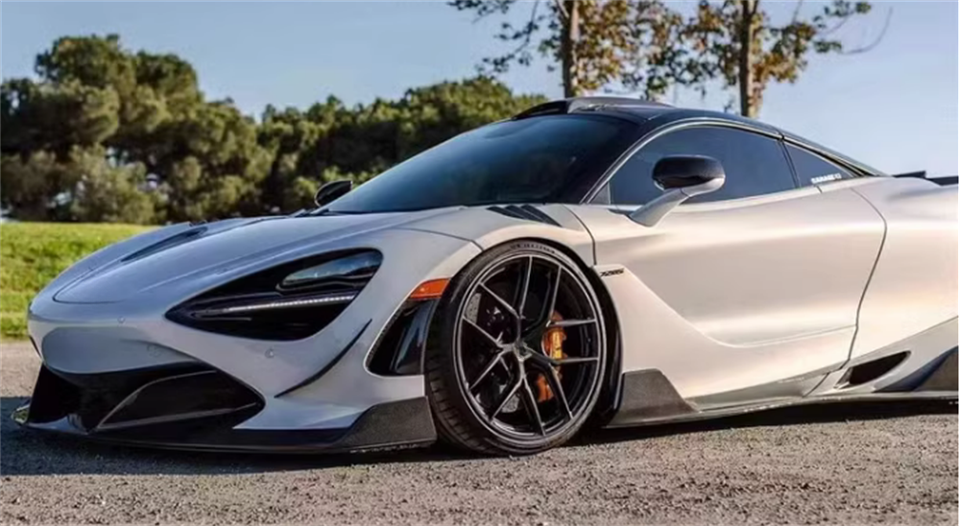 Carbon Fiber Front Bumper Splitter Diffuser Lip For McLaren 720S RYFT ...