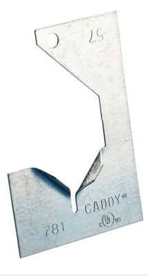 100 PK Nvent Caddy (781), Conduit/Cable Support, Steel, Anti Rattle ...