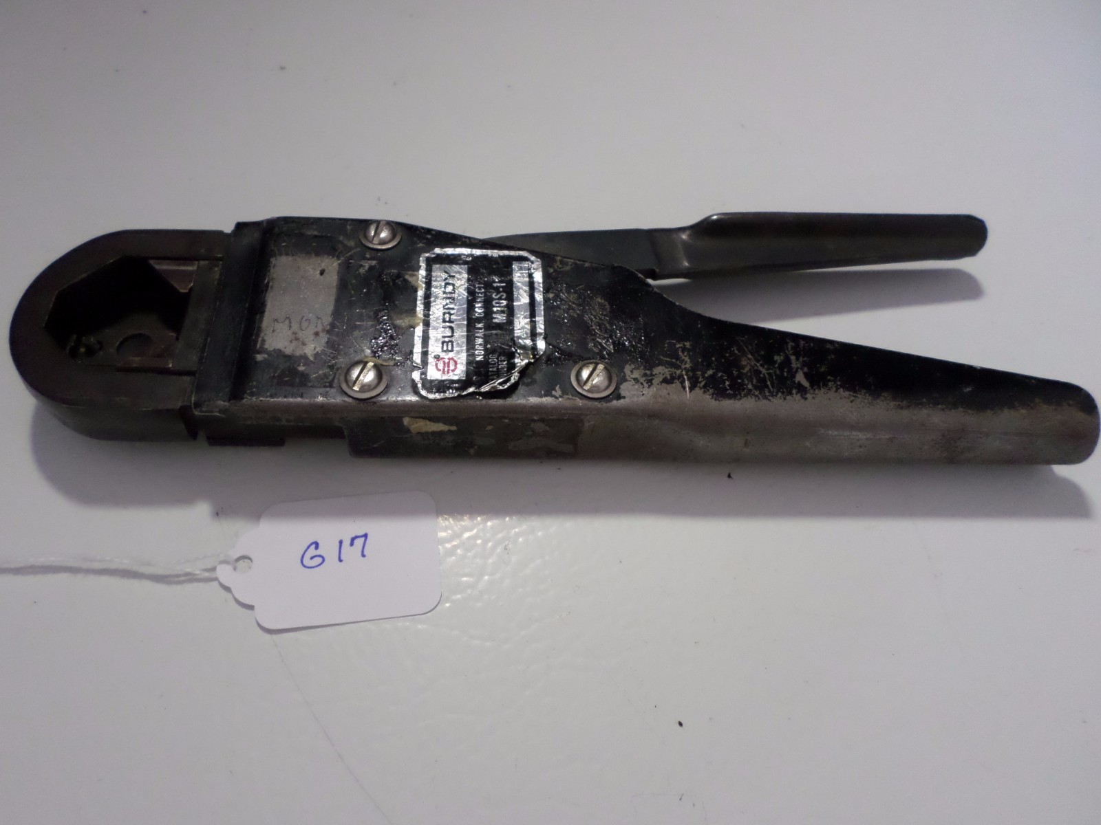Burndy M10S-1 Hand Crimper / Crimping Tool Aircraft Lot G17 | eBay