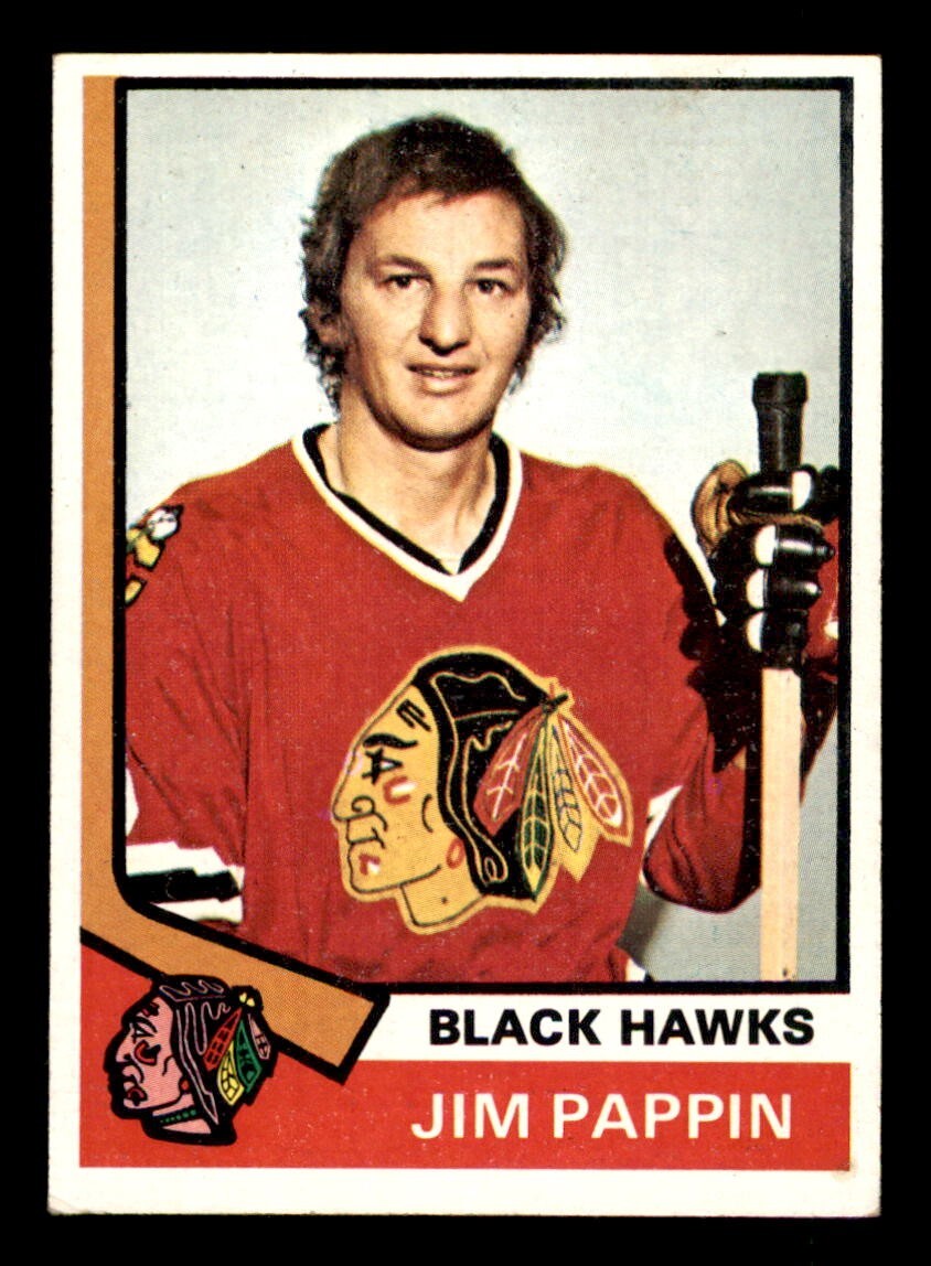 1974 Topps Hockey #113 Jim Pappin VG/EX | eBay