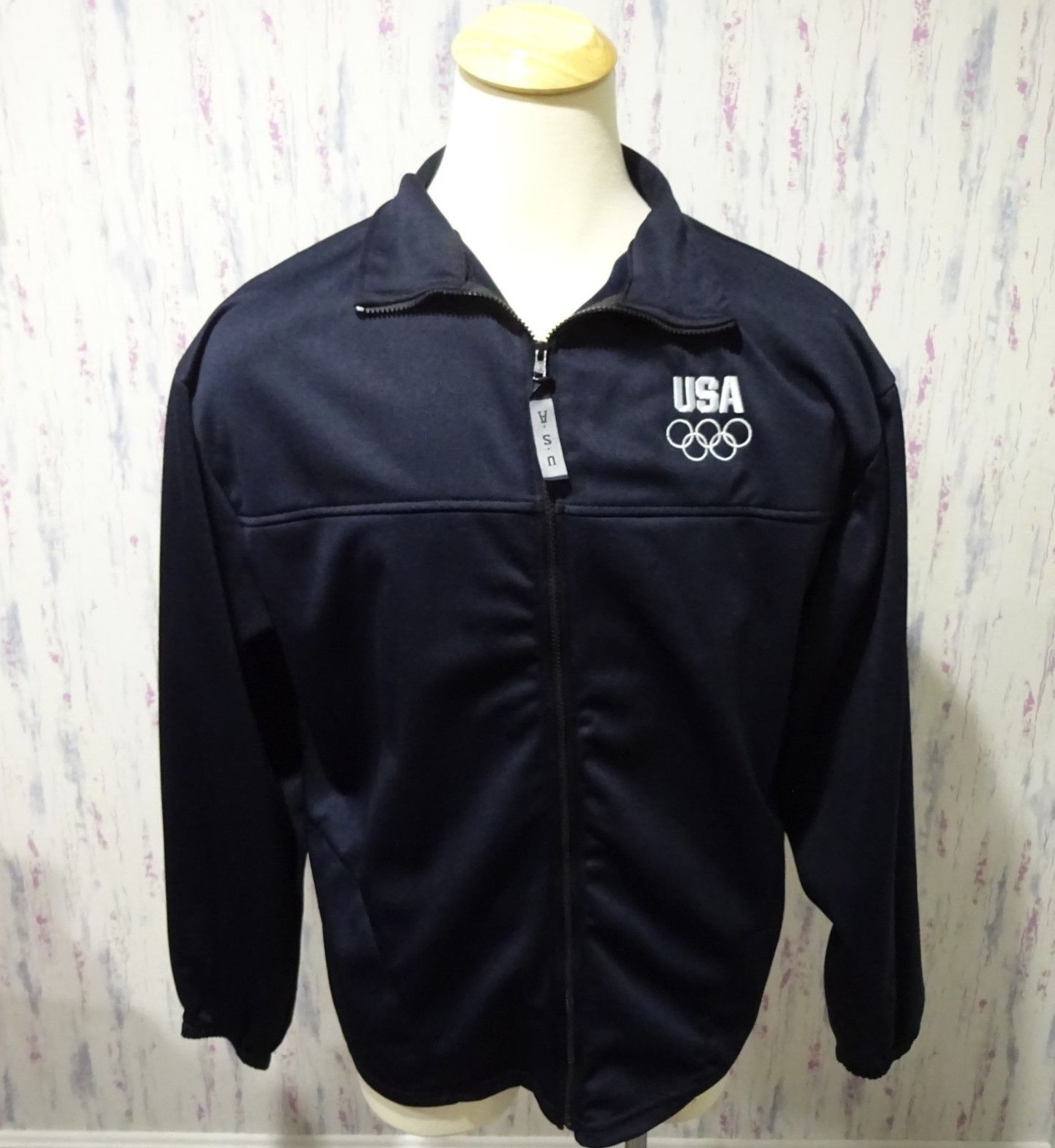 United States Olympics Committee Jacket Size 2XL Mens Team USA Blue | eBay