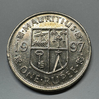1997 Mauritius 1 Rupee - Beautiful Coin - #A-008-B | eBay