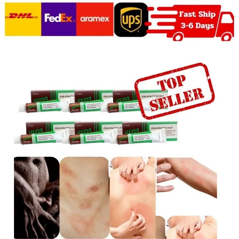 Ringworm Treatment Foot Itchy Heal Body Scratch Rash Care Cream Zema X6 ...