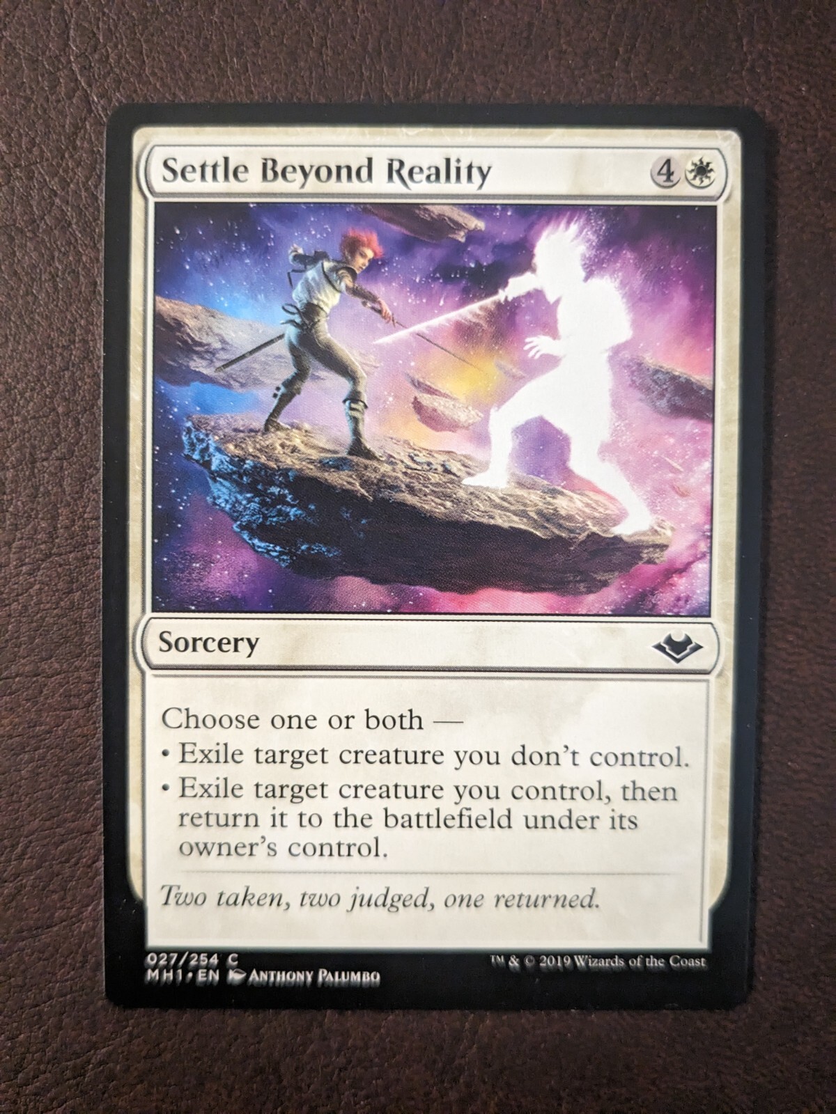 Settle Beyond Reality - Magic The Gathering MTG Collectible Card game ...
