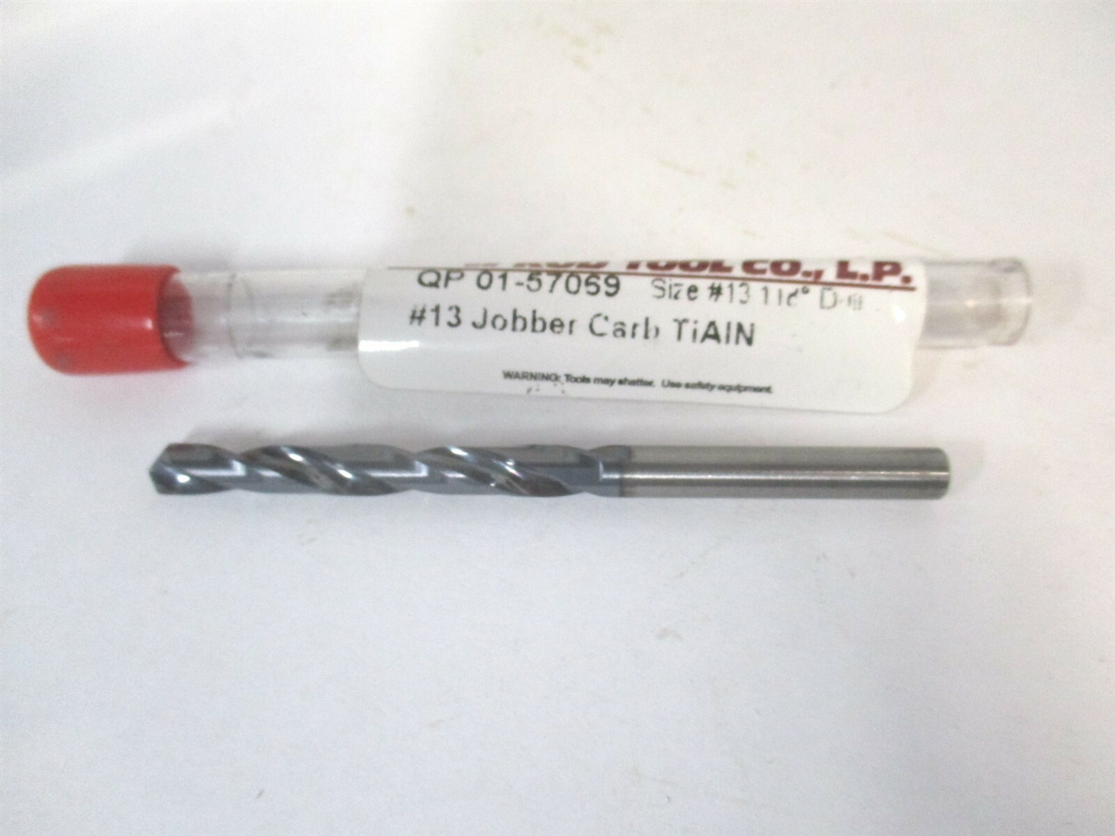 W Rod Tool (01-57069) #13 118 Degrees Carbide TiAlN Jobber Drill Bit | eBay