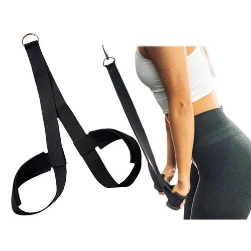 Triceps Rope Pull Down Handle Bodybuilding Gym Ab Strap Pulldown Rope ...