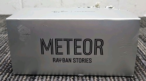 Ray-Ban Stories RW4005 Meteor with Case - Dark Blue | eBay