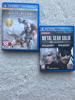 Metal Gear+God of War Collection Asian/English PlayStation PS Vita ...